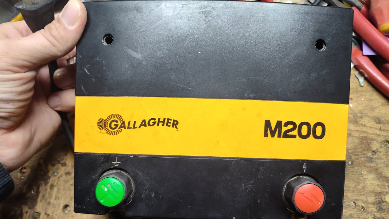 We Ended Up Not Fixing This Gallagher M200 Fence Charger, & Traded Him ...