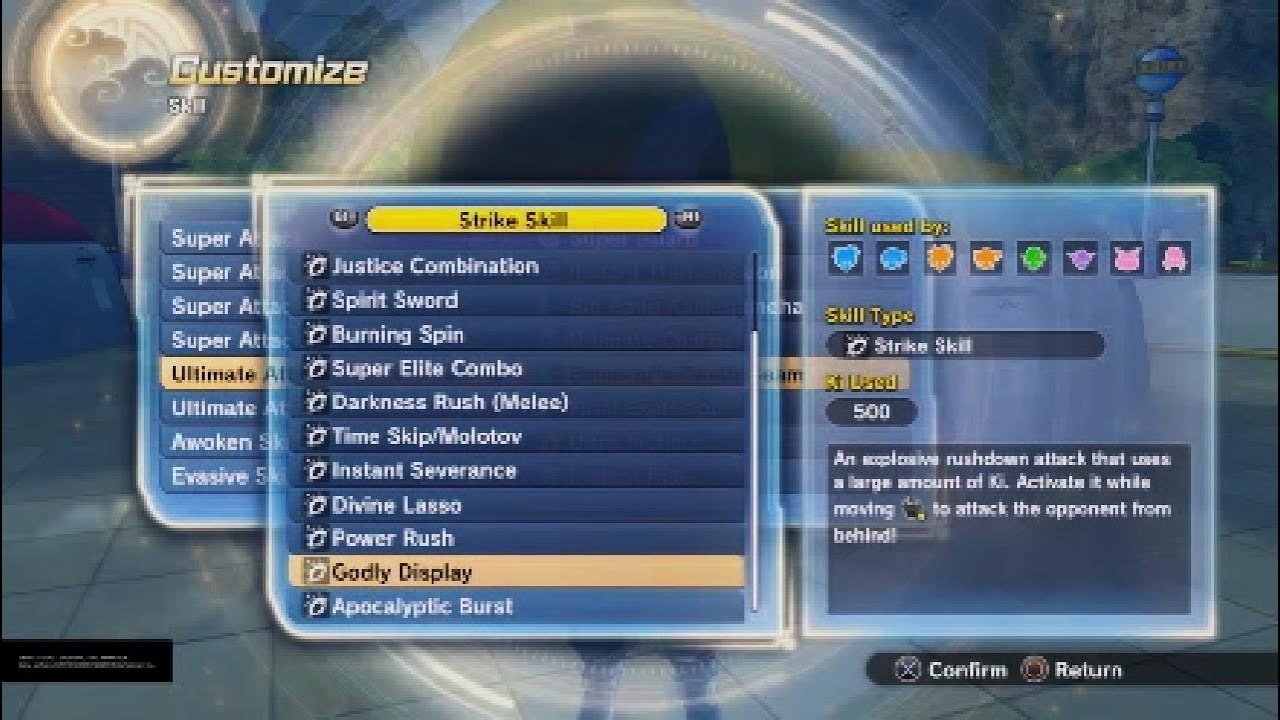 How To Unlock Divine Kamehameha & Godly Display In Xenoverse 2 - YouTube