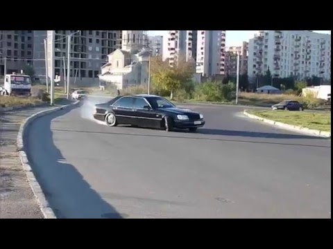 'Mercedes Benz S600L 7 0 AMG' Drift, Giorgi Tevzadze Car