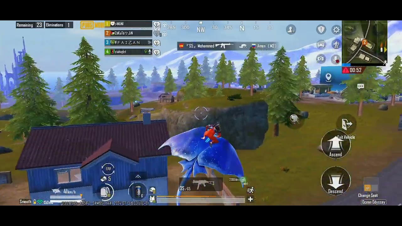 Pubg Flying Fish | New Update 3.3 #pubgmobile #gaming #youtube #pubg # ...