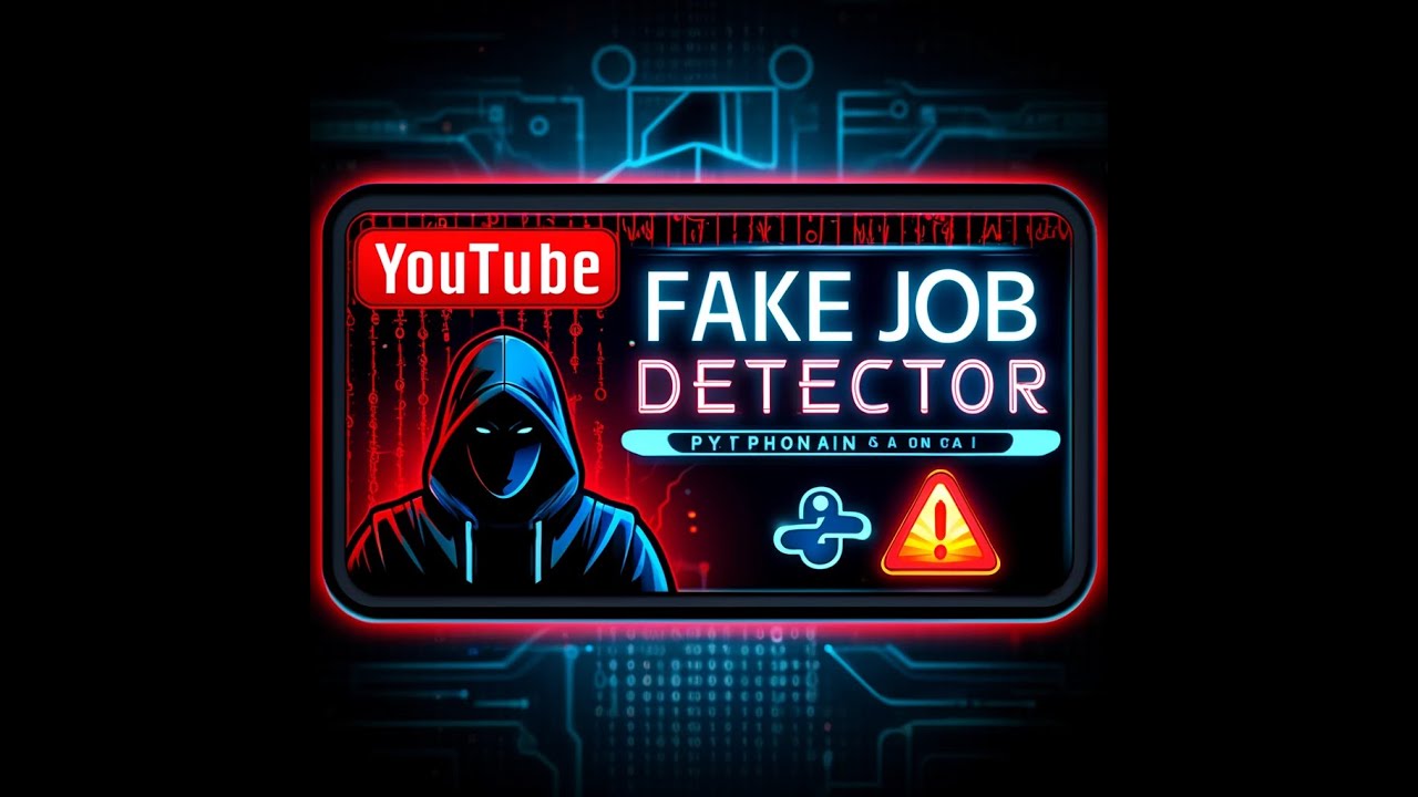 Fake Job Detector Demo | Python & AI Cybersecurity Project | project ...