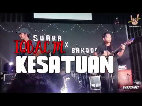Iqbal M. - Kesatuan | [Live] Suara Fest 2019 - YouTube