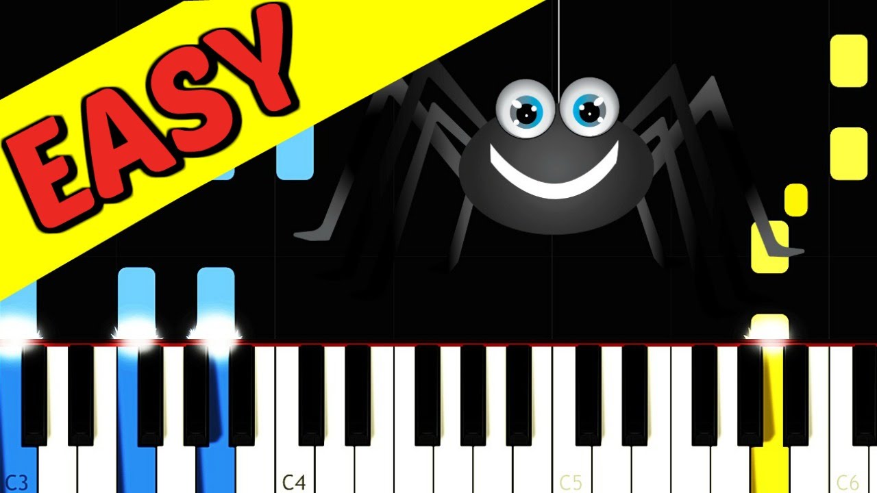 Itsy Bitsy Spider | Nursery Rhymes Collection | Piano - YouTube