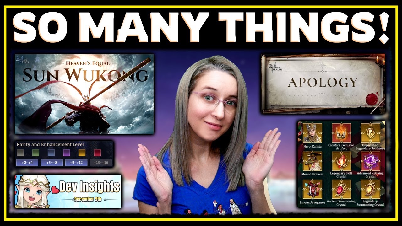 ICYMI: Events, News, Apologies & more 💡 Dev Insights Watcher of Realms - YouTube