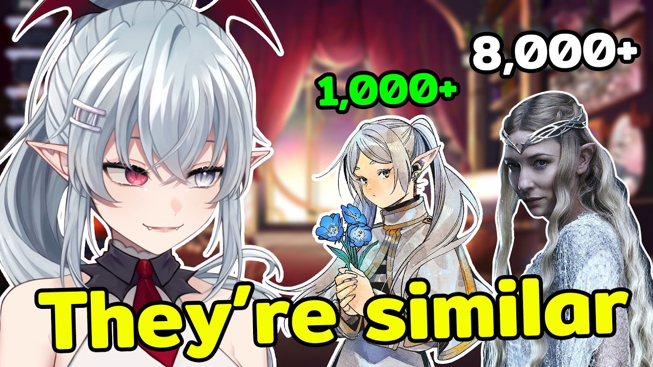 Frieren and writing long lived characters - YouTube