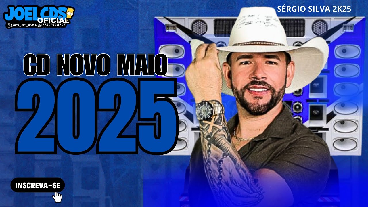 SÉRGIO SILVA - CD NOVO MAIO 2025 - SÉRGIO SILVA ESTILIZADO 2025 ...
