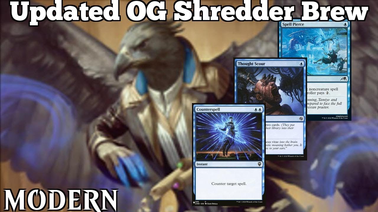 Updated OG Shredder Brew | Esper Mentor | SNC Modern | MTGO - YouTube