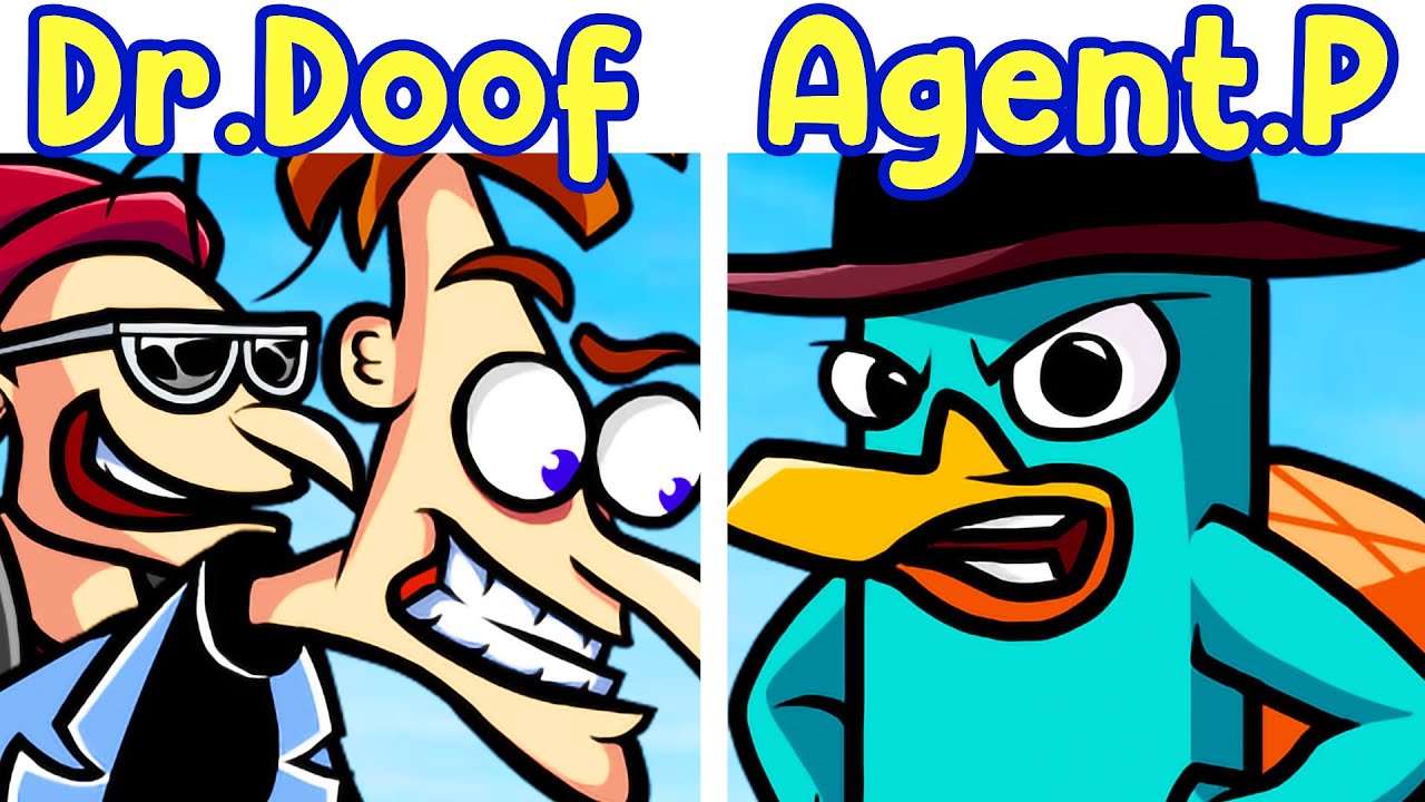 Friday Night Funkin': VS Dr Doof, Agent P, Phineas & Ferb Full Week ...