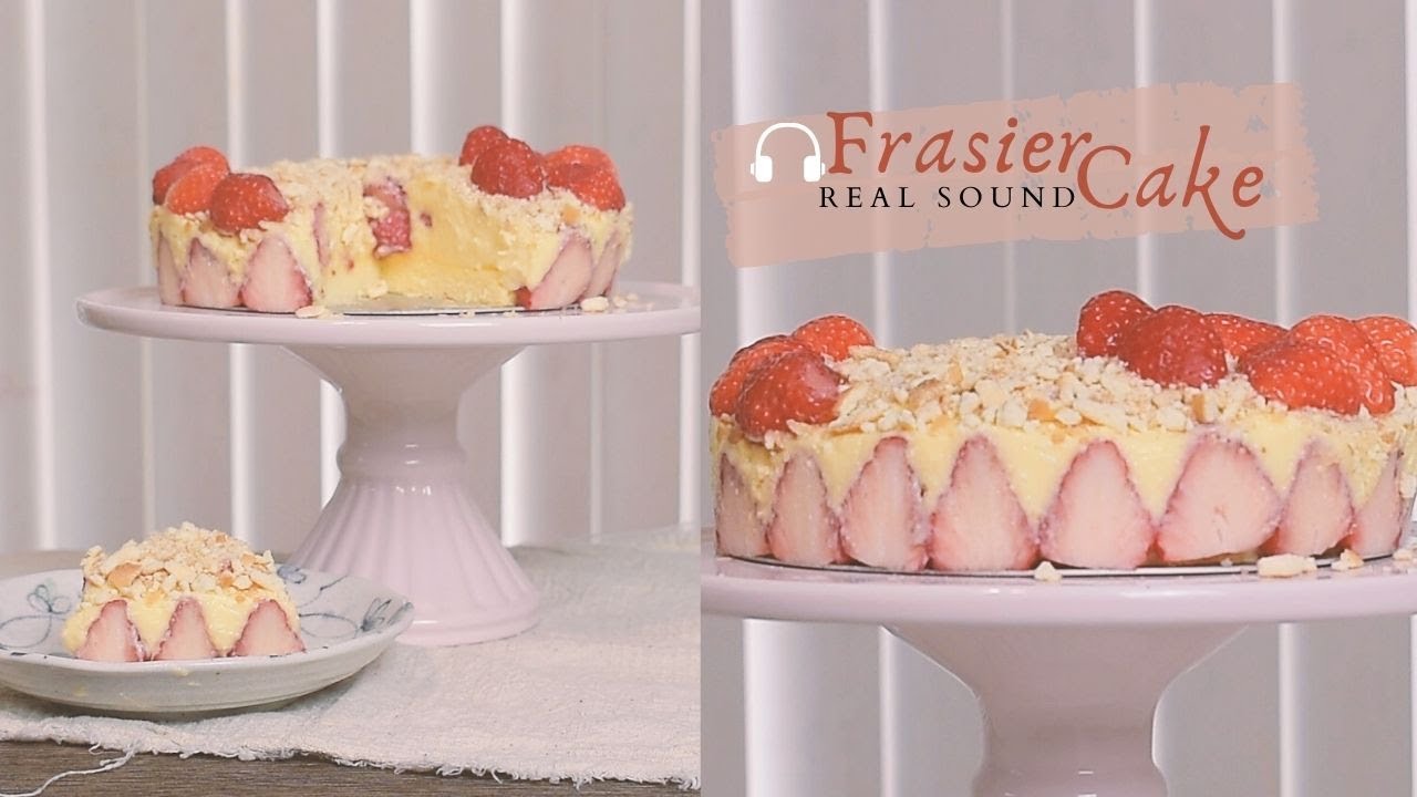 making the Ultimate Le Fraisier Cake at home| Berry Good - YouTube