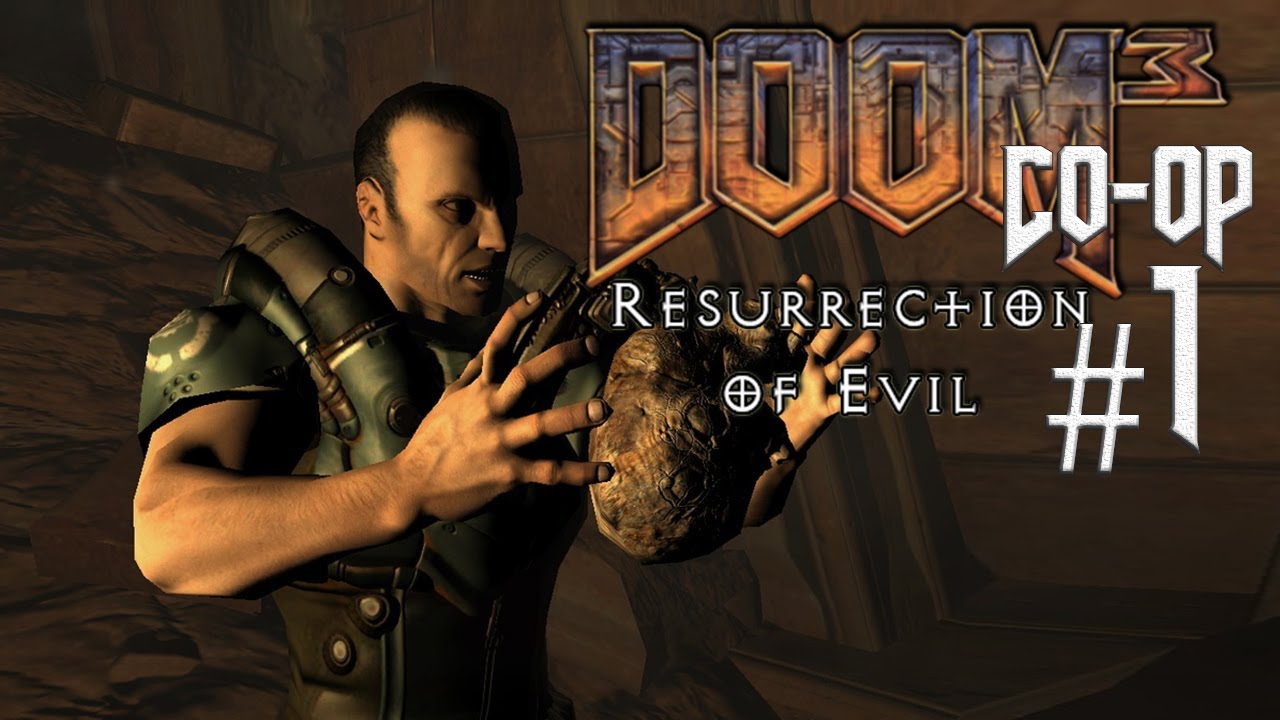 [Two Friends Play] Doom 3 ROE Co-op - Mission 01 - Don't Touchhhhh ...