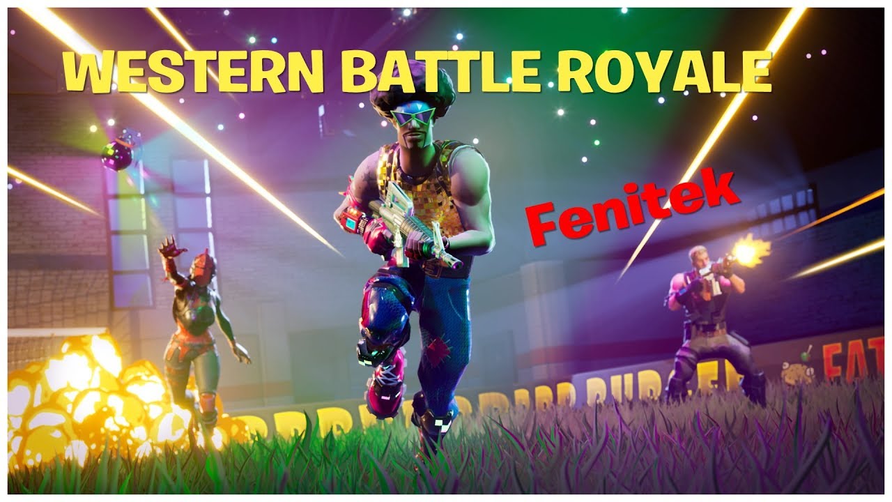 FORTNITE: Western Battle Royale, mappa - YouTube