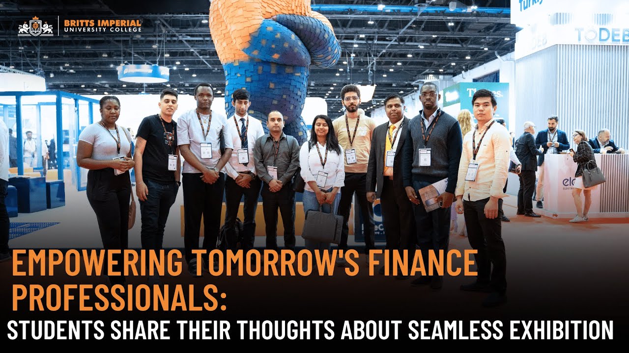 Finance of the Future: Our Students Explore Seamless Exhibition - YouTube