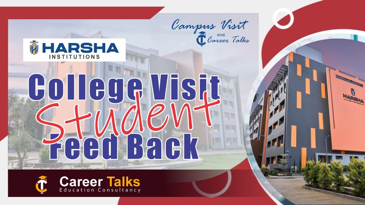 Harsha college@ Banglore // student feedback // - YouTube