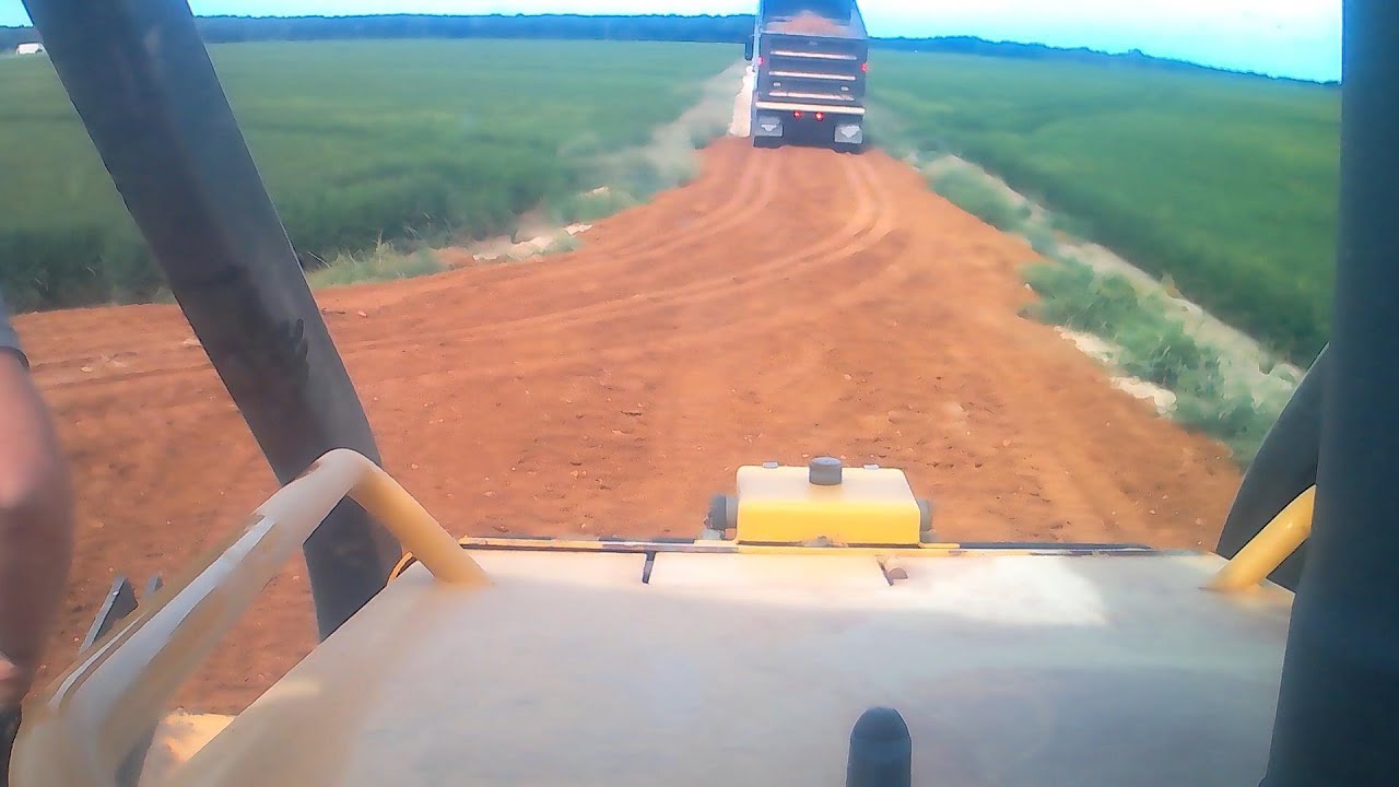 Building Roads Arkansas Rice Field - YouTube