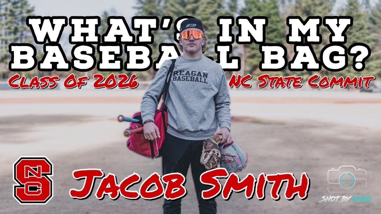What's In my Baseball Bag? With NC State Commit Jacob Smith - YouTube