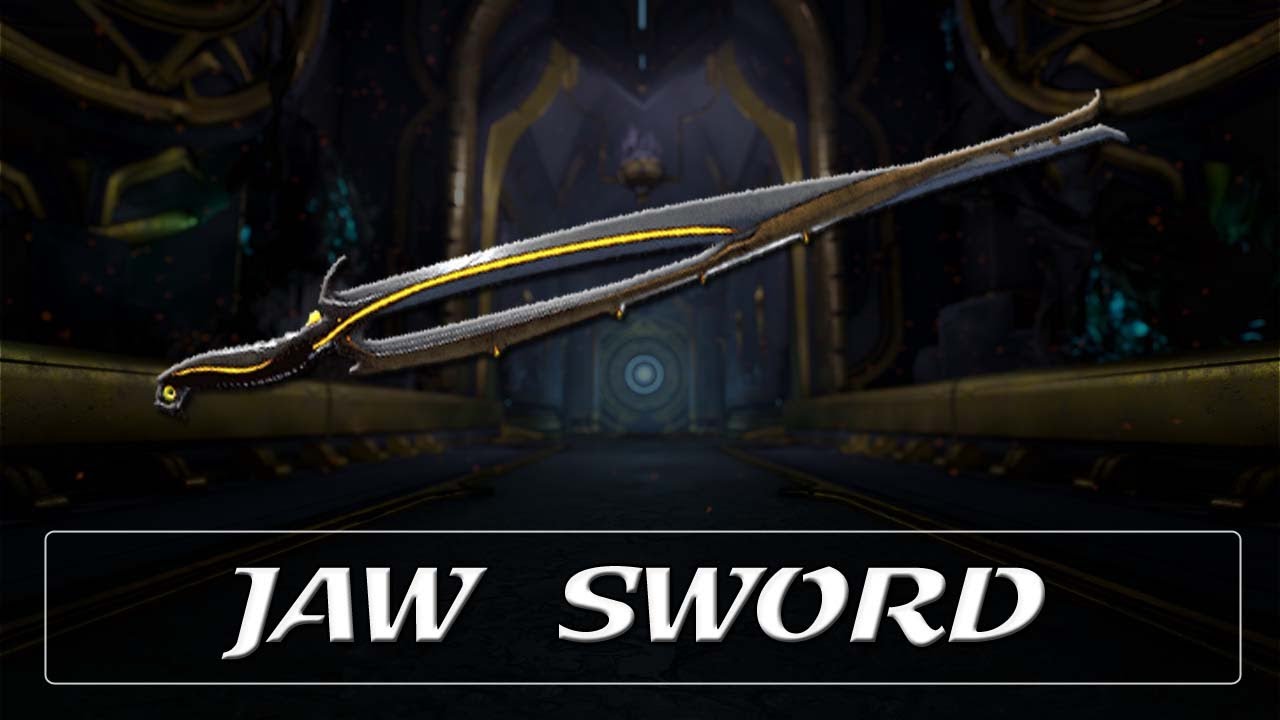 Warframe Weapon Encyclopedia - Jaw Sword (2022) - YouTube
