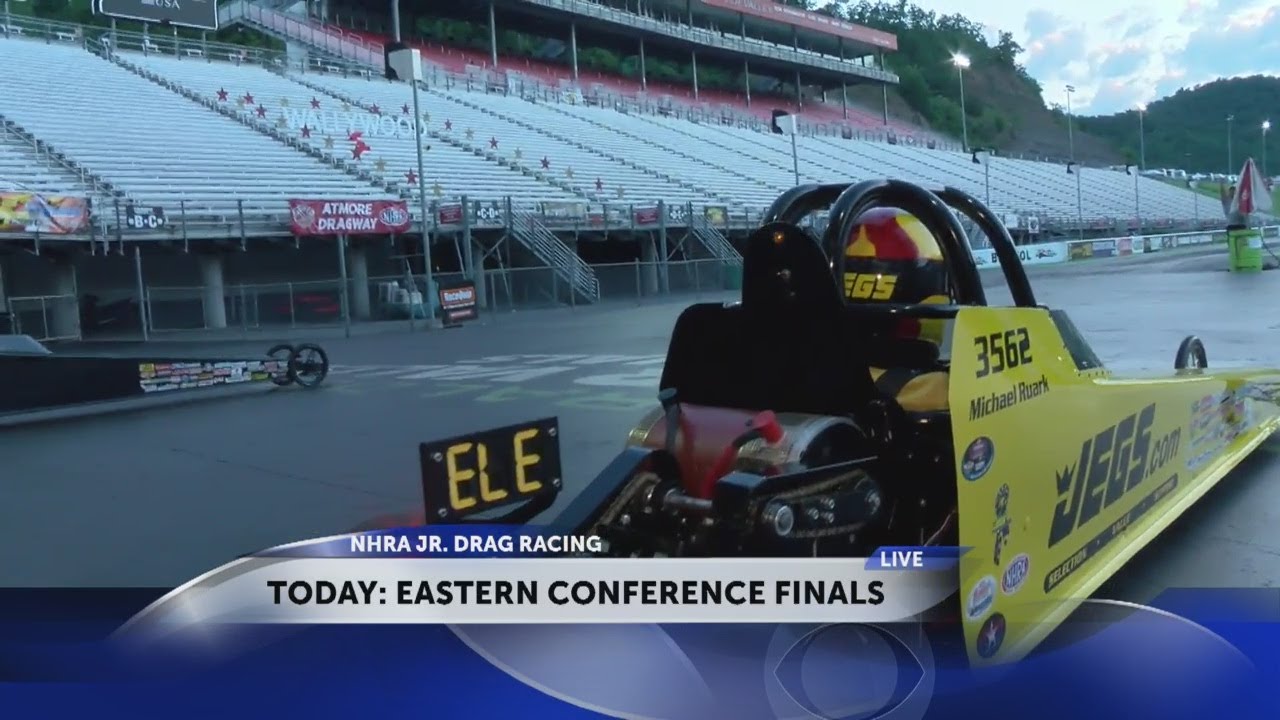 Teen racing electric drag car at this weekend's Bristol Dragway finals ...