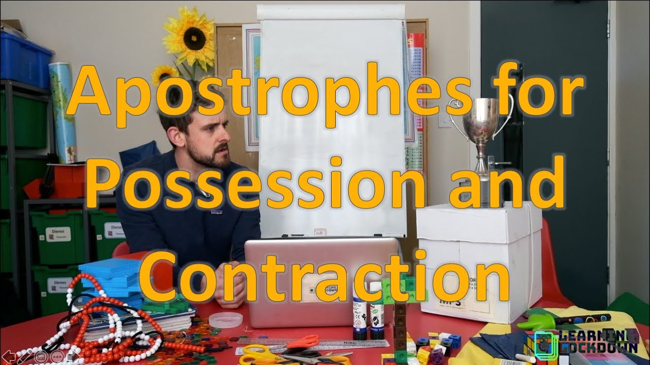 Apostrophes for Possession and Contraction - April 22nd - YouTube