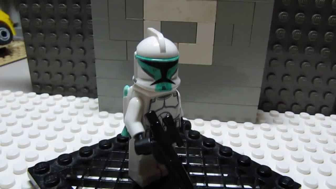 Custom LEGO Minifigure: Star Wars Clone Longshot - YouTube