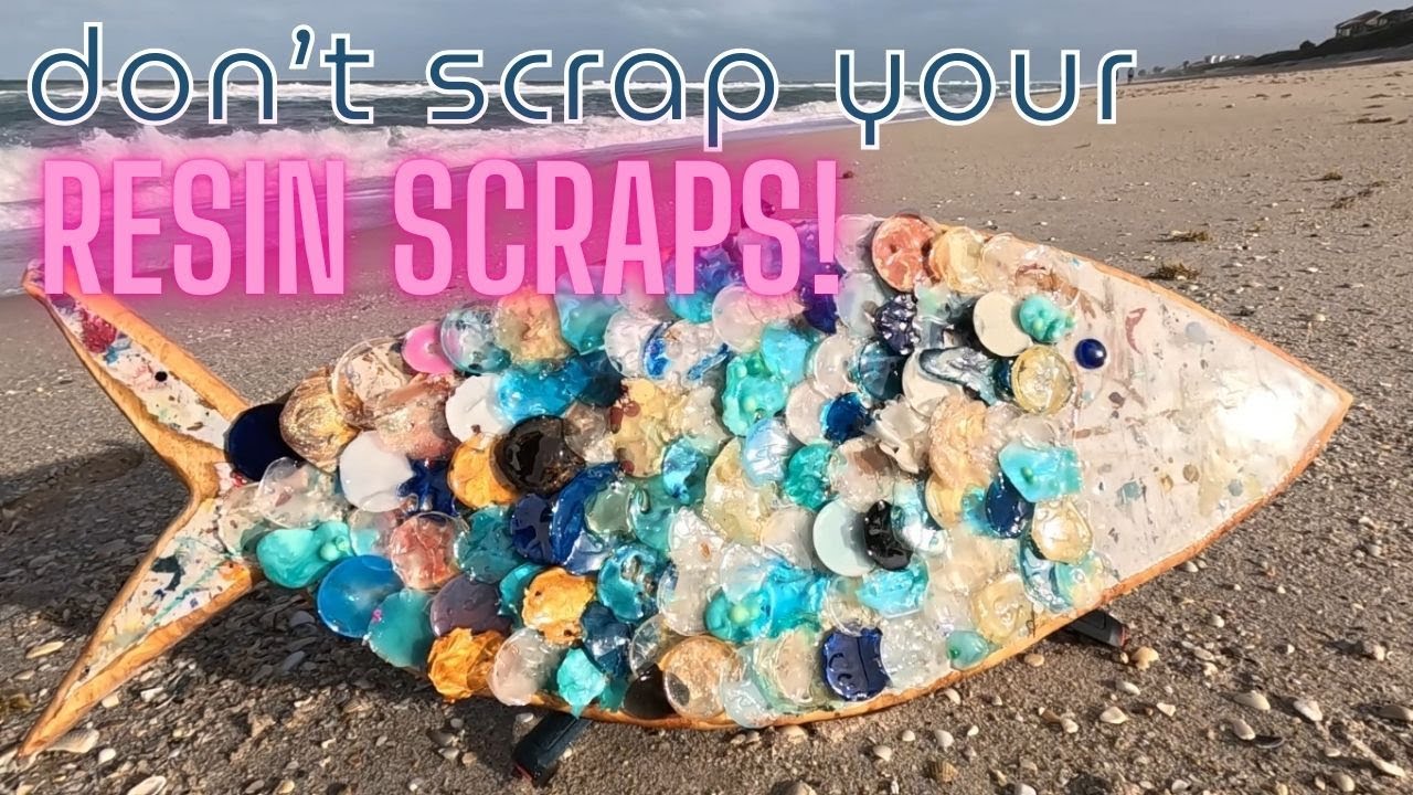NEVER THROW YOUR RESIN SCRAPS AWAY! Recycle them instead! #letsresin # ...
