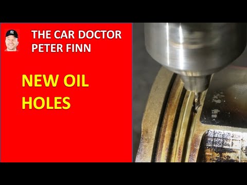 Why and How to do New oil Holes to Piston ? - YouTube
