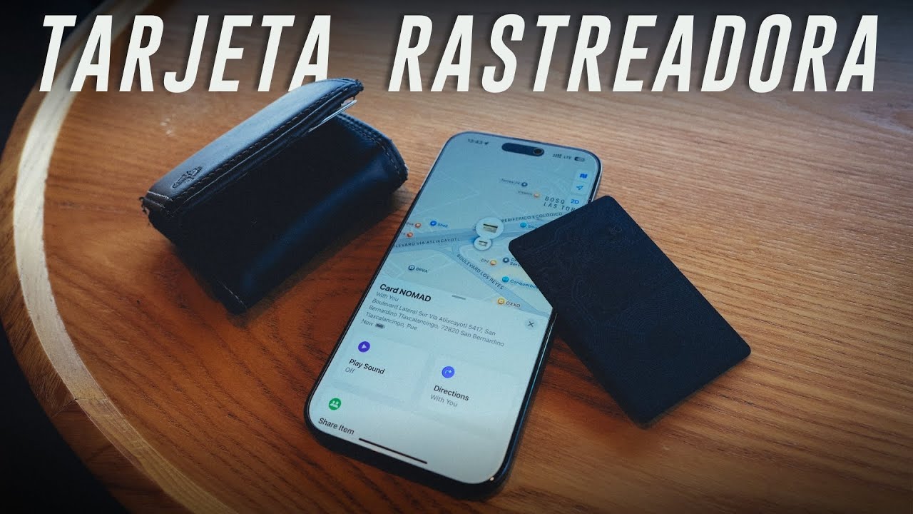 NOMAD - Tarjeta Rastreadora ¿Mejor que el AirTag? 📍🌎 - YouTube