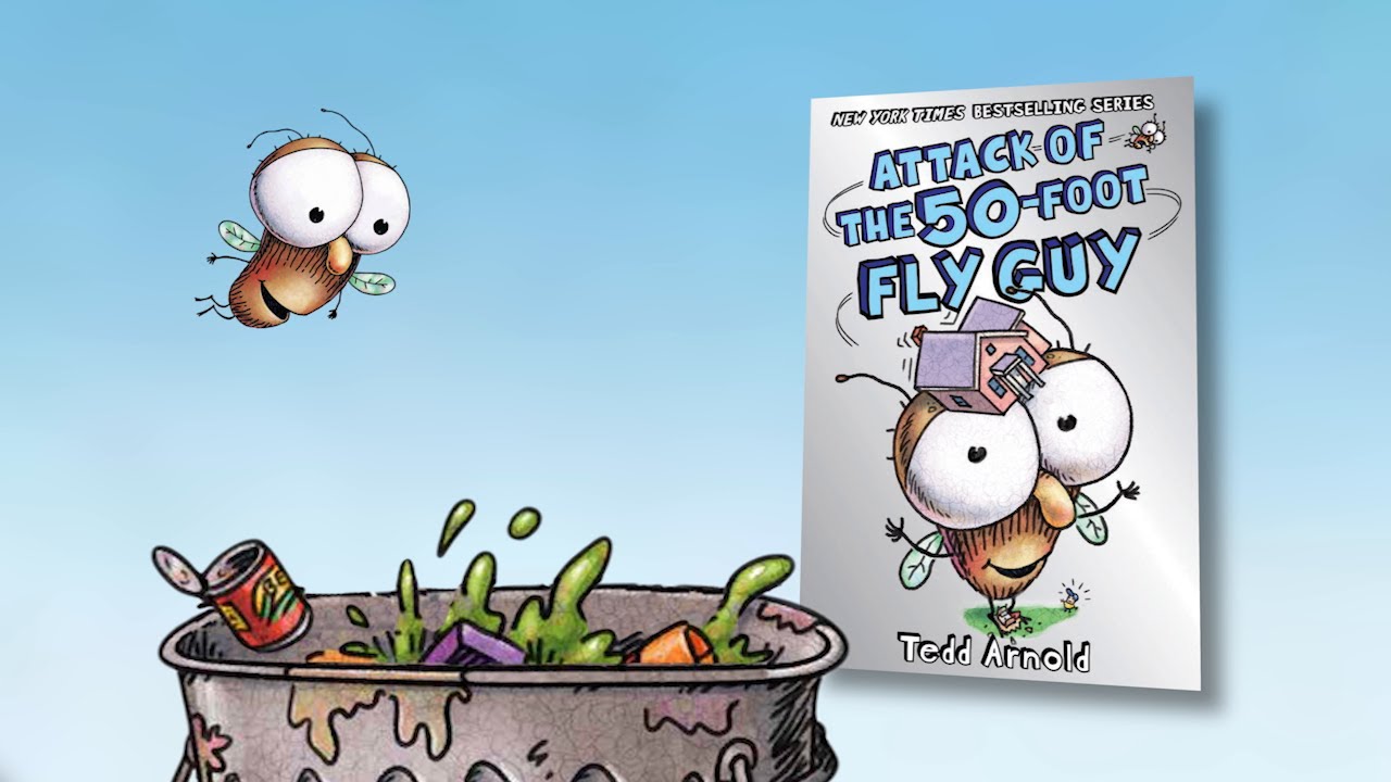 Attack of the 50-Foot Fly Guy By Tedd Arnold | Official Book Trailer ...