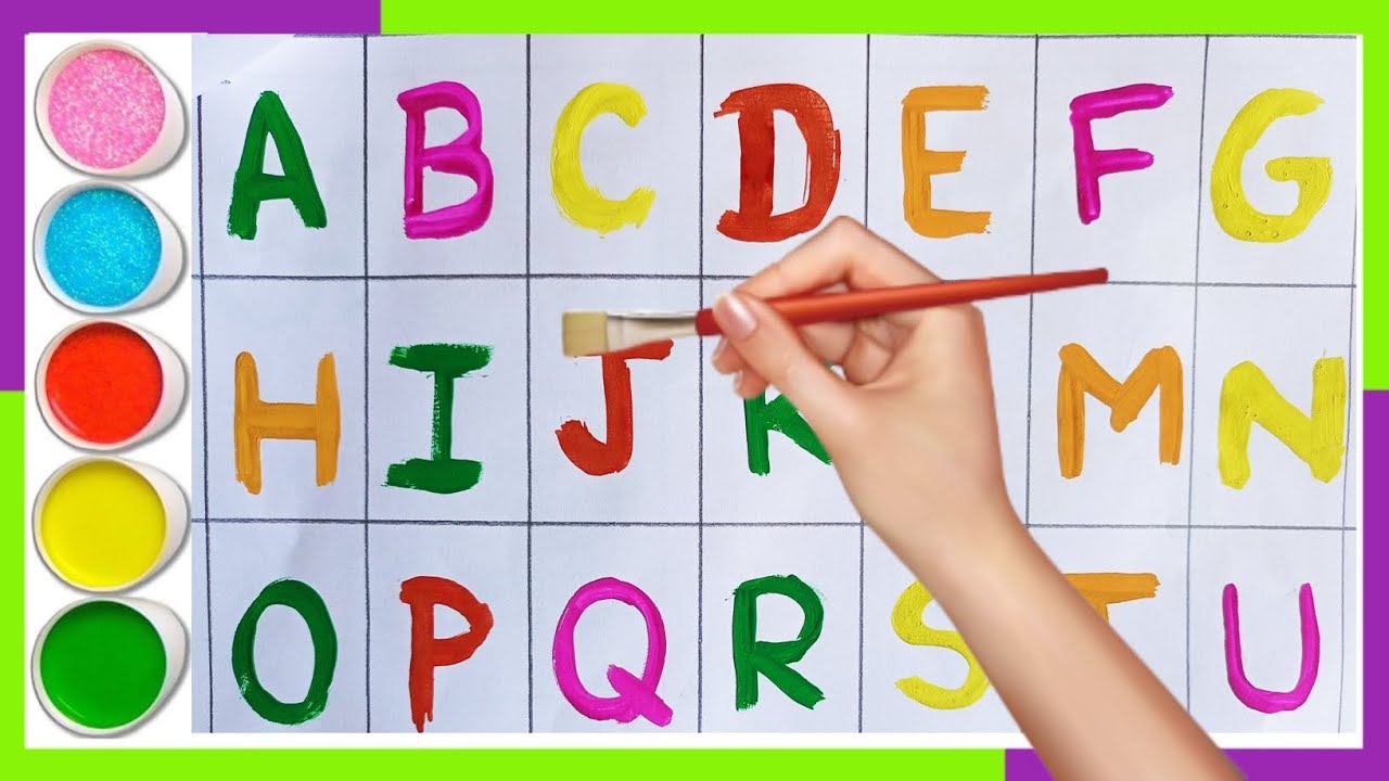 Learn to write abc | Learn writing A to Z | Learn writing alphabets for ...
