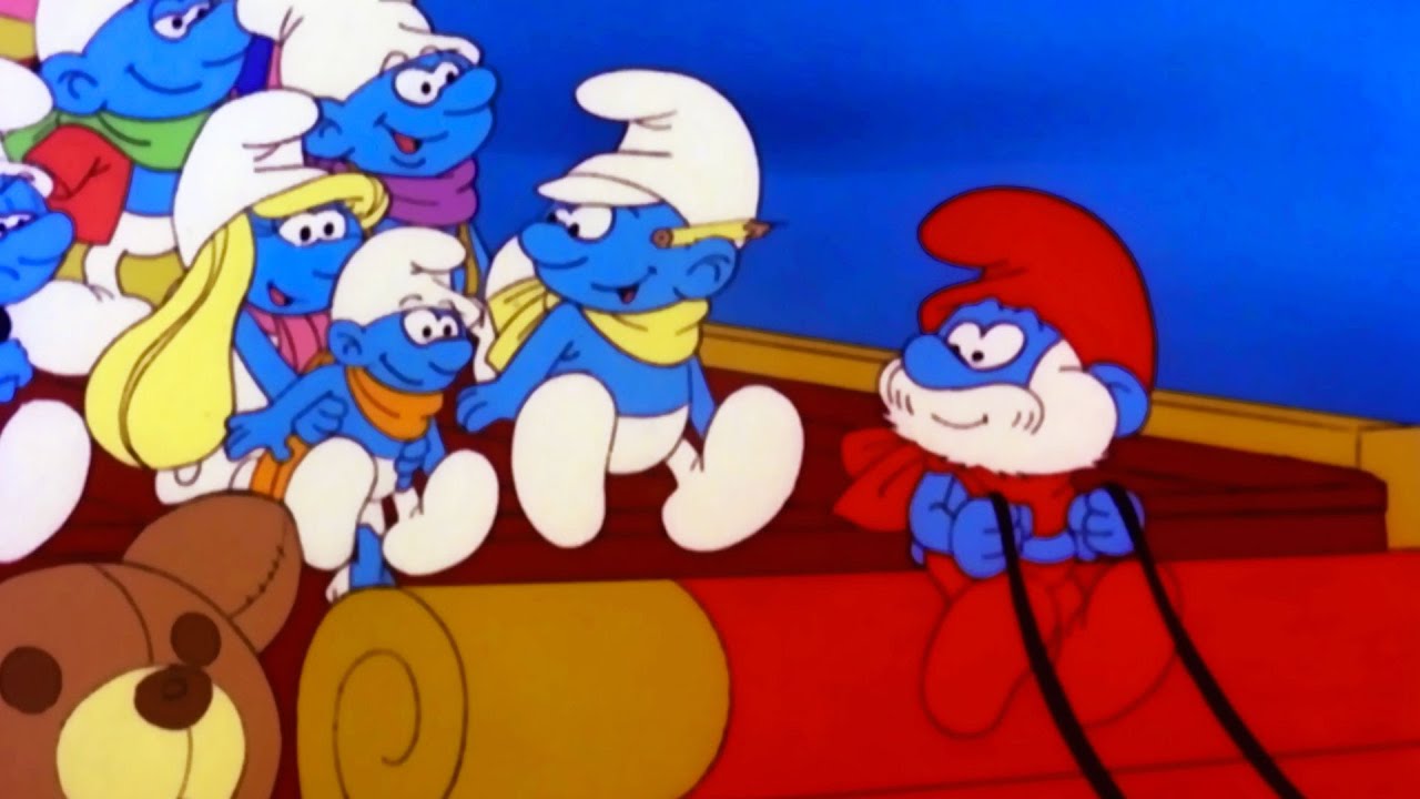 The Magical Christmas of Baby Smurf 🎅 ‍🎄 • Full Episode • The Smurfs ...