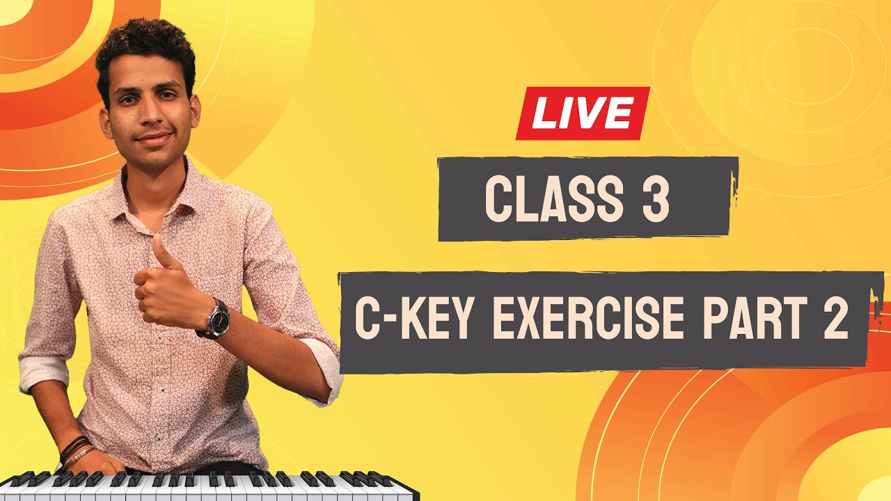 Practice Lesson 3 | C Key-Exercise 2 | Easy Piano Lessons - YouTube