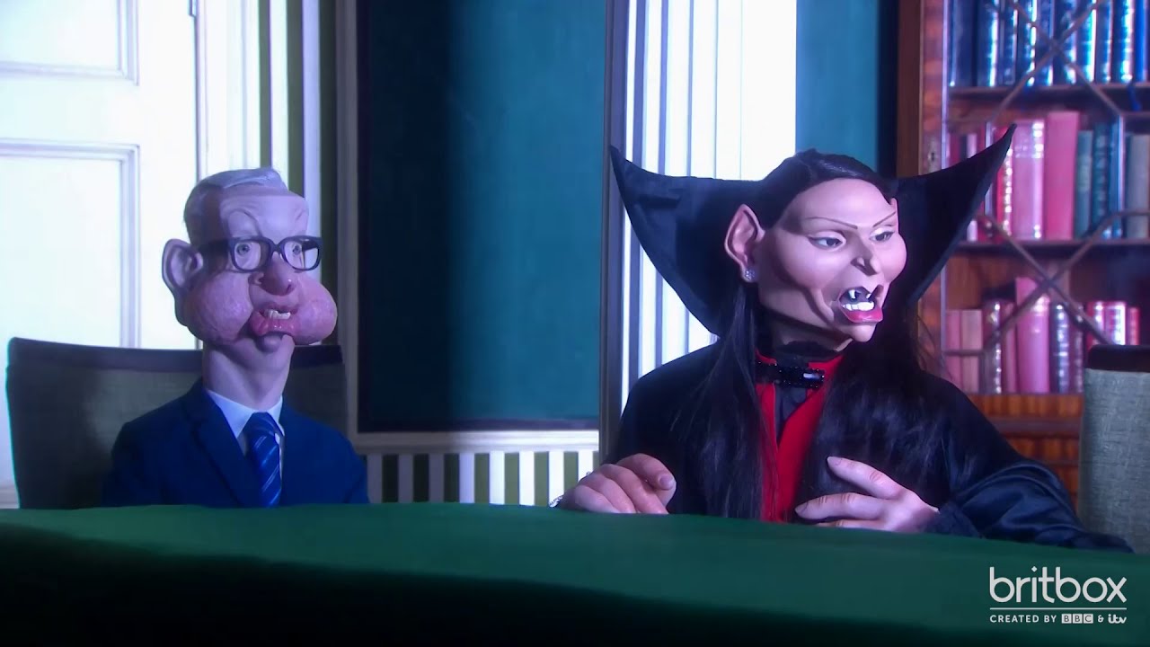 Boris has a Halloween séance | Spitting Image on BritBox - YouTube