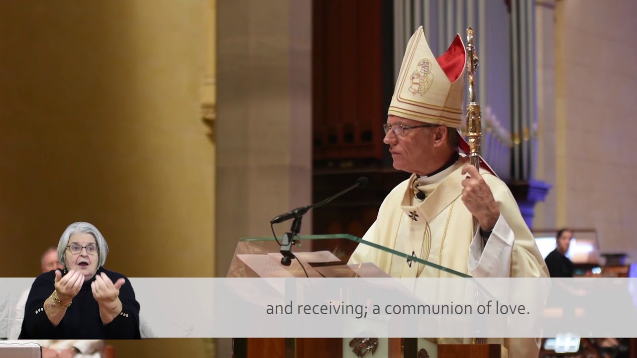 Plenary 2020 Launch: Archbishop Timothy Costelloe Homily CAPTIONS ...