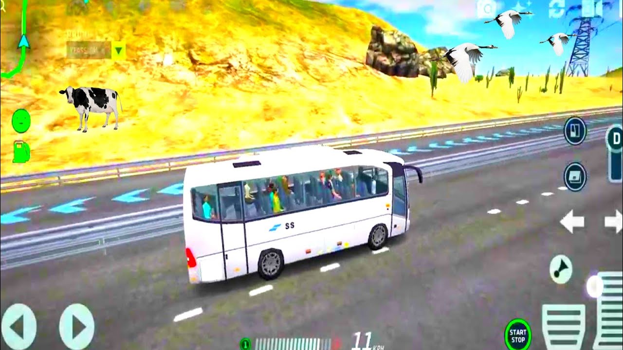 Euro Bus Game in City Coach Bus Simulator With Bus Driving Game in ...