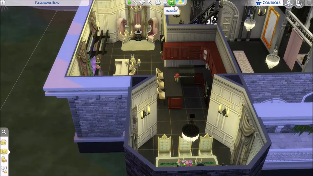 Sims 4 Speed Build - Good Vampire home - YouTube
