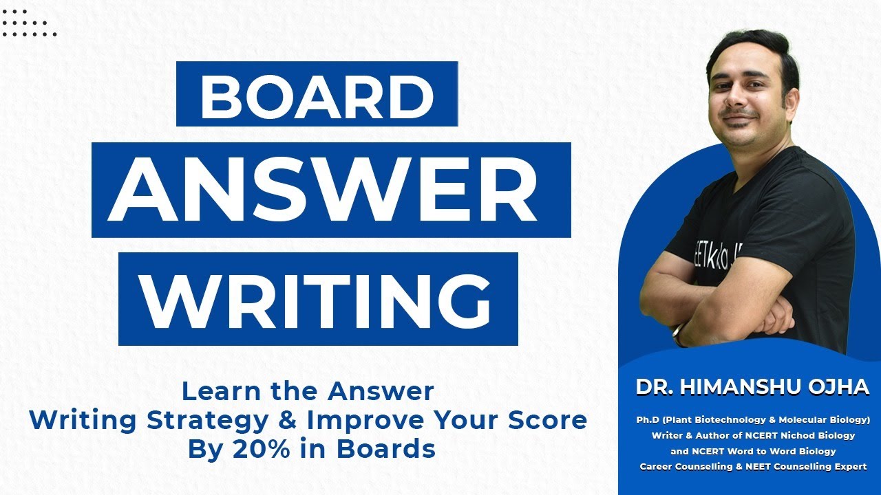 Answer Writing Strategy | 10th & 12th Board | Learn the Most Powerful ...