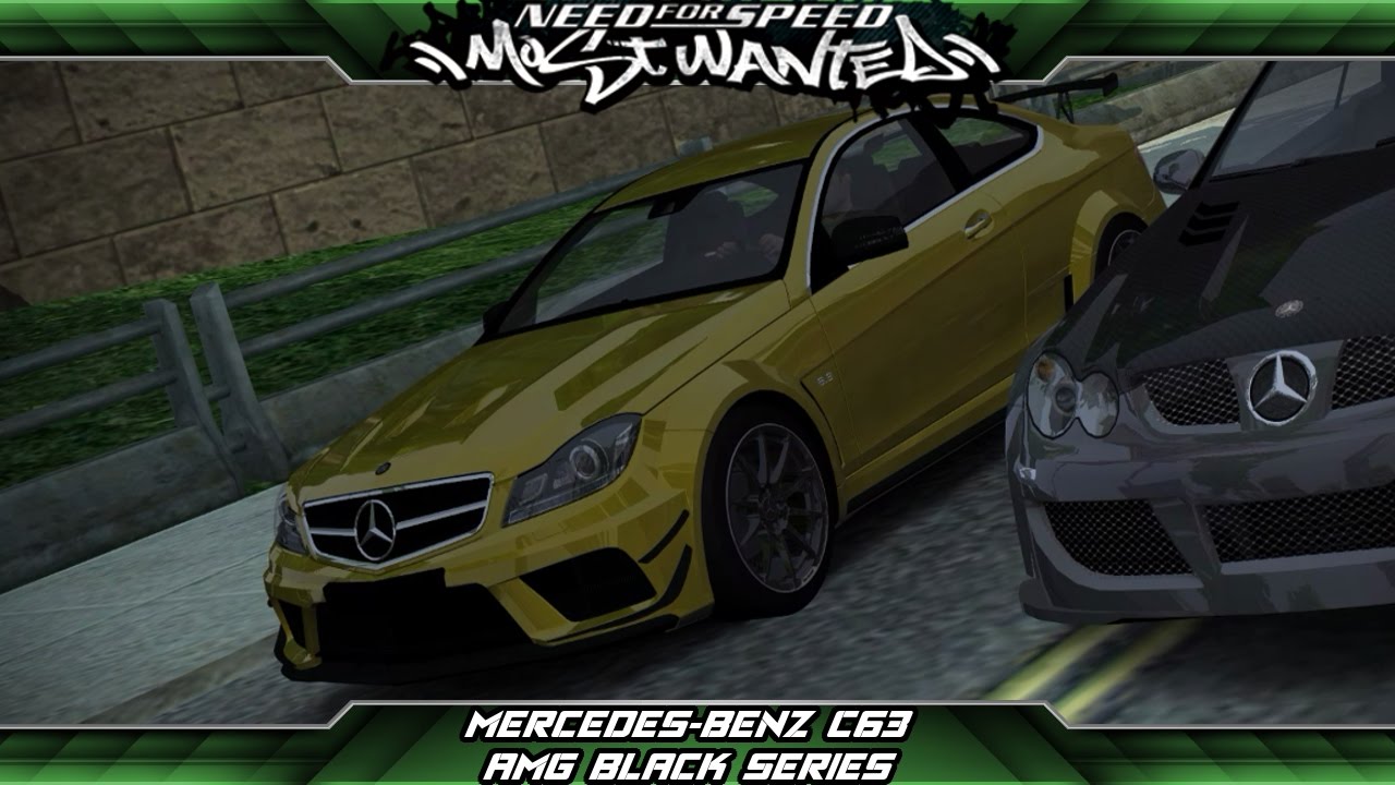 Need for Speed: Most Wanted Mods - Mercedes-Benz C63 AMG Black Series ...