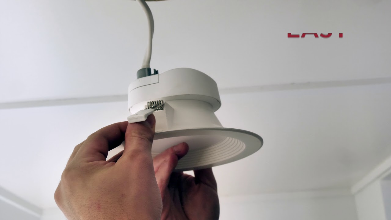 Direct Wire Downlight - YouTube