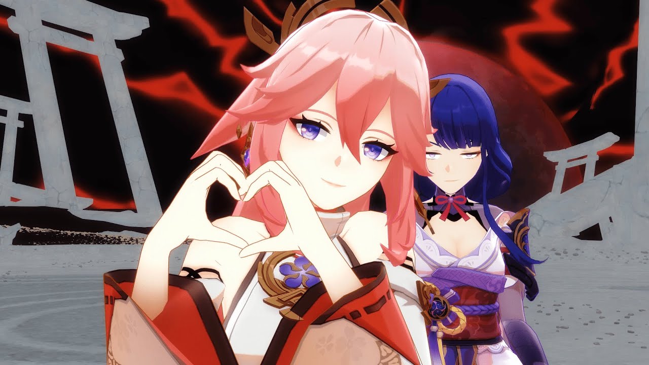 Yae Miko - Say yes challange | Genshin Impact - YouTube