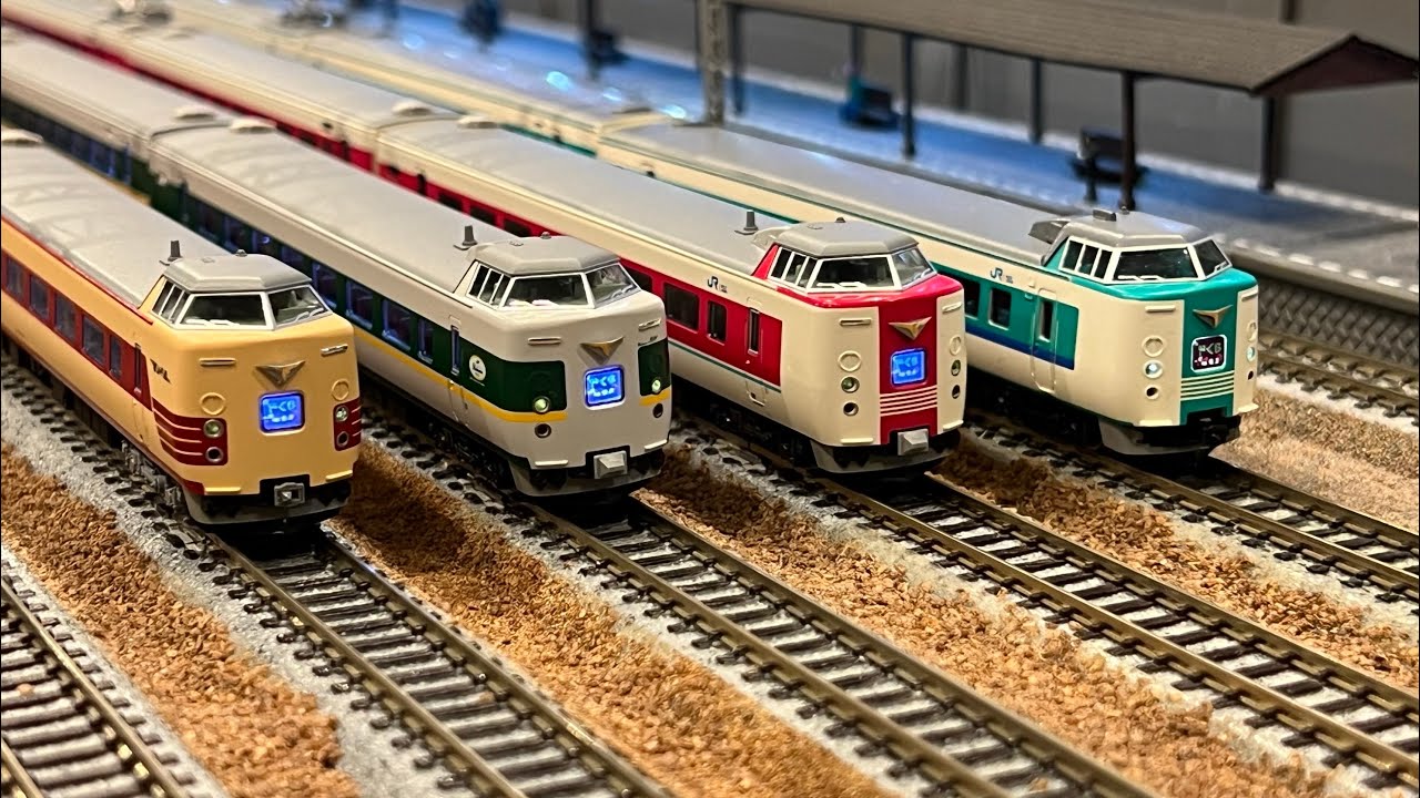 【Nゲージ】115系岡山電車区、アムトラック、E657系、E5系＋E6系、ウエストエクスプレス銀河、キハ85、シルバーストリークゼファーなどなど - YouTube