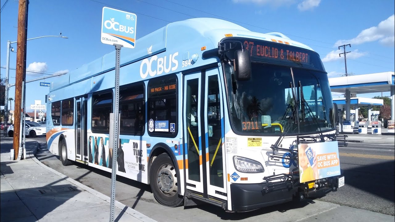 OCTA 2016 New Flyer XN40 #5849 - YouTube