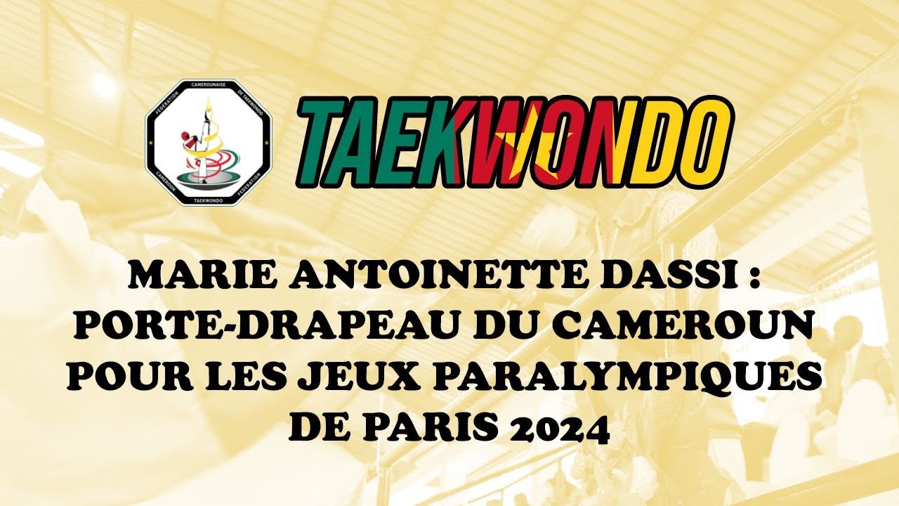 Marie Antoinette DASSI : Porte-drapeau du Cameroun pour les Jeux ...