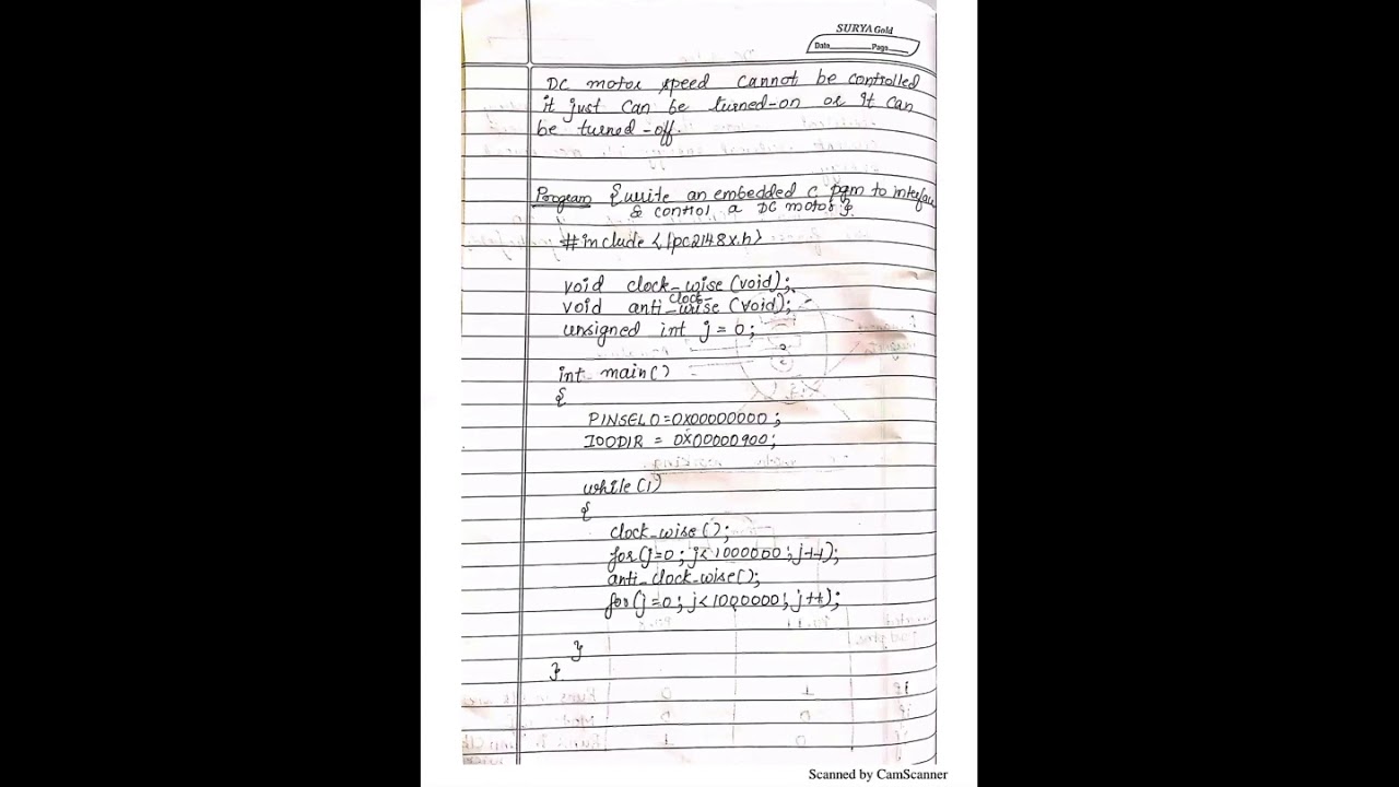 MES lab DC motor experiment - YouTube