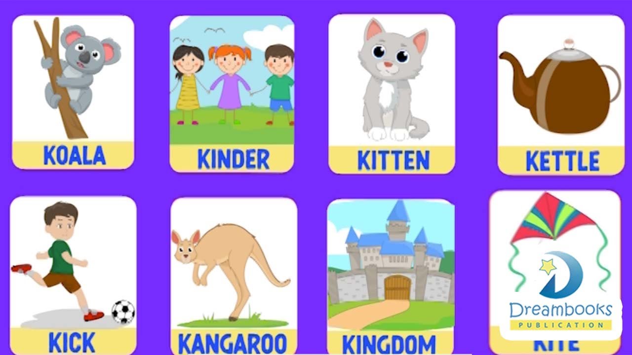 THE LETTER K | NURSERY RHYME | ALPHABET | EDUCATIONAL VIDEO - YouTube