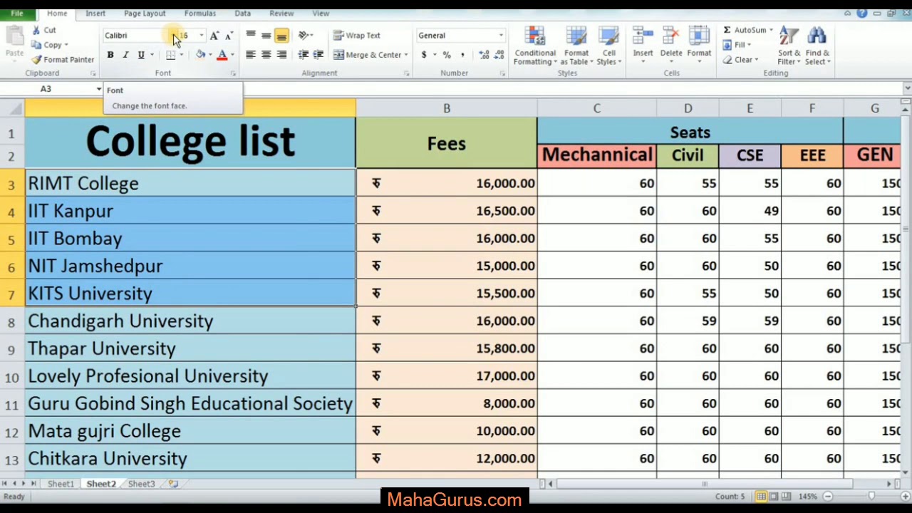 How To Change Font Style In Excel Change Font Style Excel Tutorial In How To Change Font Style In Excel Change Font Style Excel Tutorial In