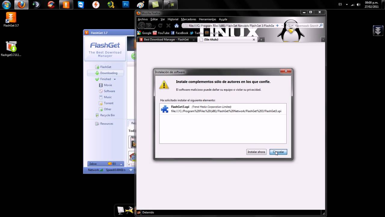 Descargar, Instalar y Configurar FlashGet 3.7 - YouTube