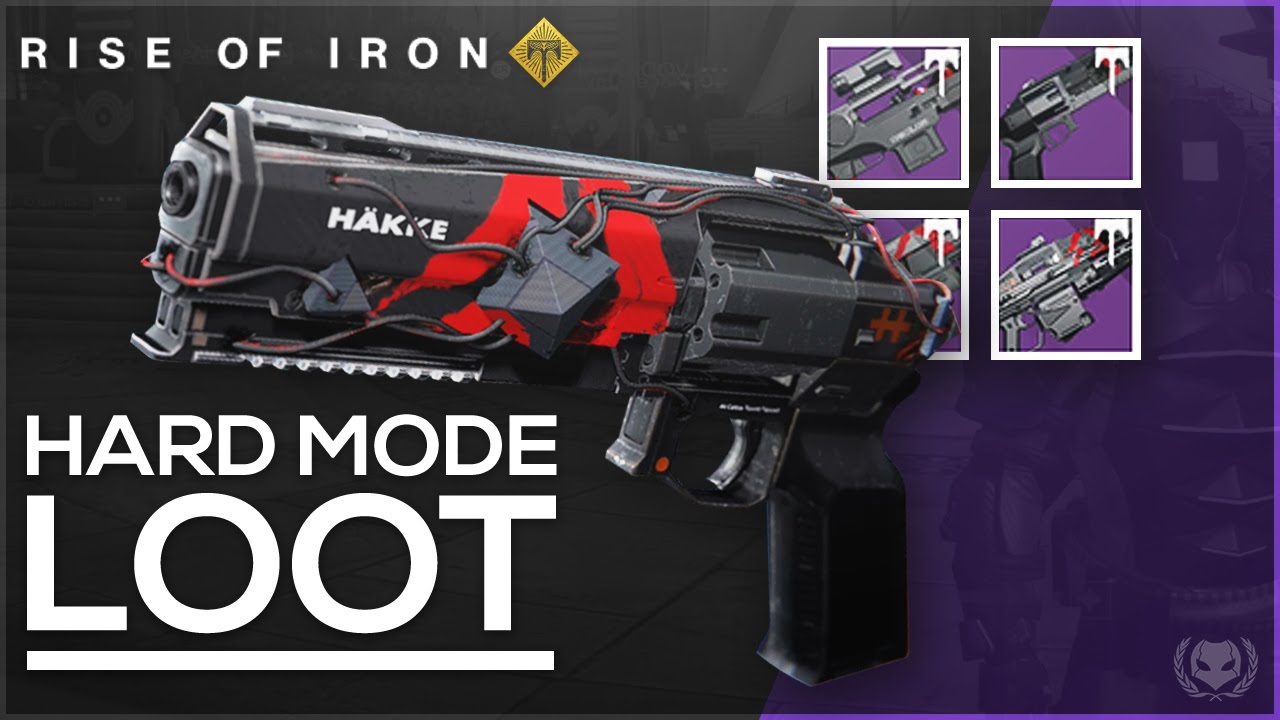 Destiny: Hard Mode Raid Loot Preview - Wrath of the Machine - YouTube