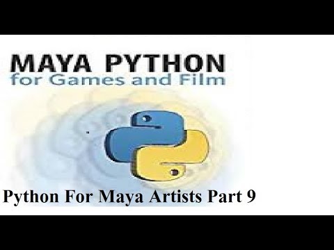 Python For Maya Artists Part 9 - YouTube
