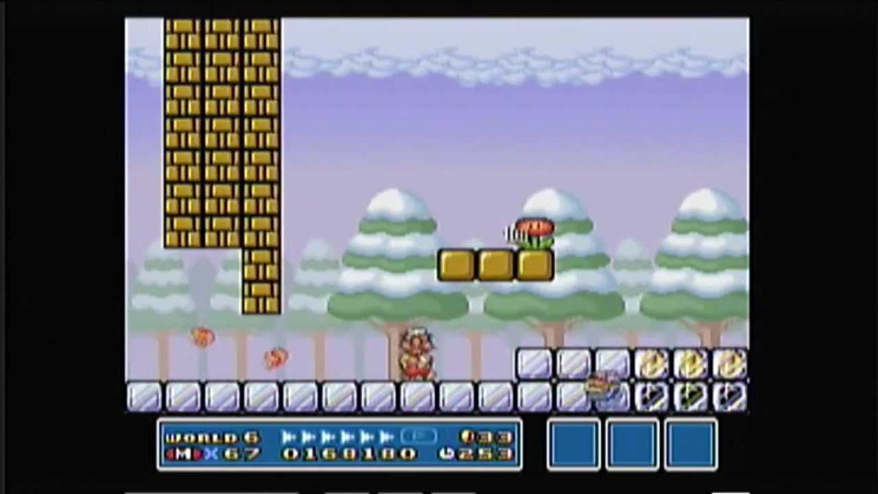 Super Mario Bros 3 - World 6 (Ice Land) - YouTube