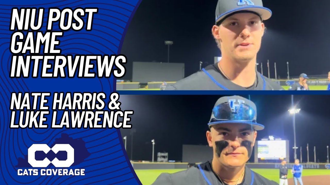 Nate Harris & Luke Lawrence Post Game Interviews - Northern Illinois ...