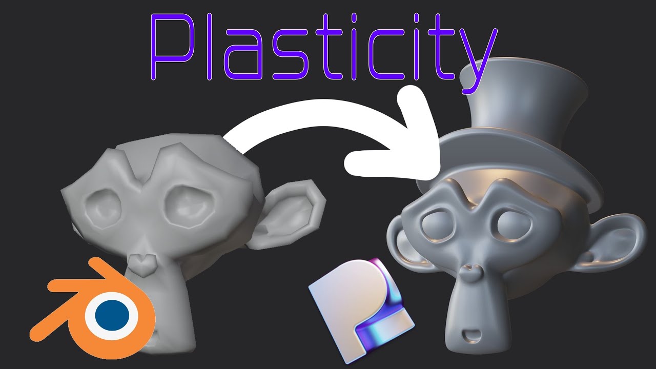 【Plasticity Tip】Convert Blender geometry to surface and import Plasticity - YouTube